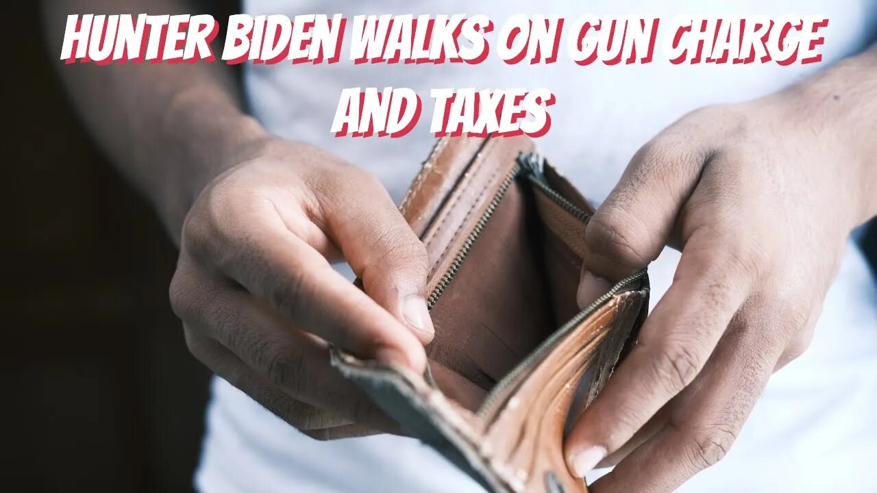 Breaking: Hunter Biden's Incredible Tax and Gun Charge "Deal" - What ...