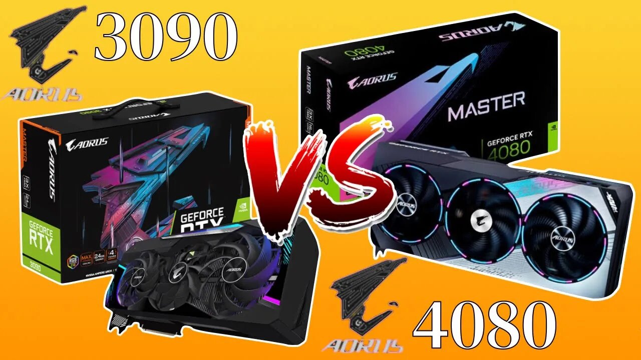 RTX 3090 vs RTX 4080: Aorus Master Ultimate Physical Showdown