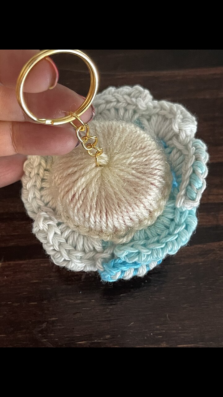 Handcrafted keychain idea’s #crochet #craft #art