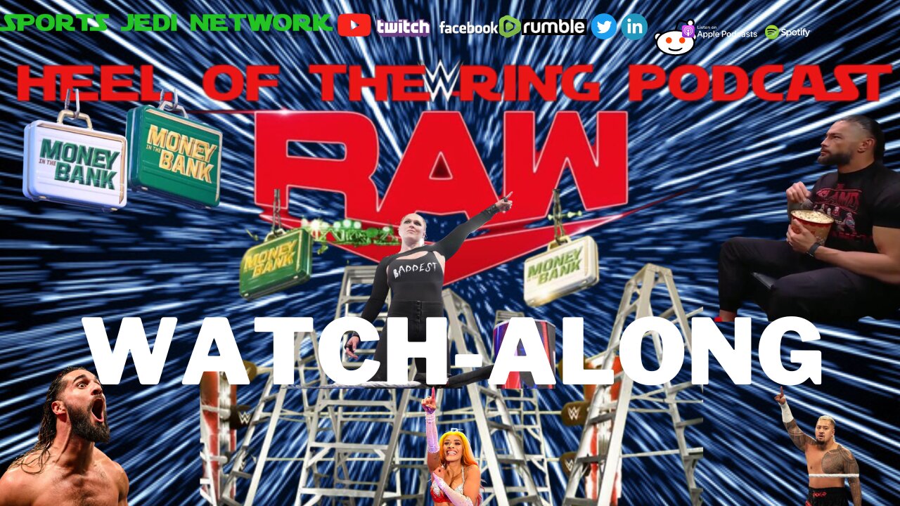 WWE Monday Night Raw: Watch-along/ WATCHPARTY Go Home Show For Money In ...