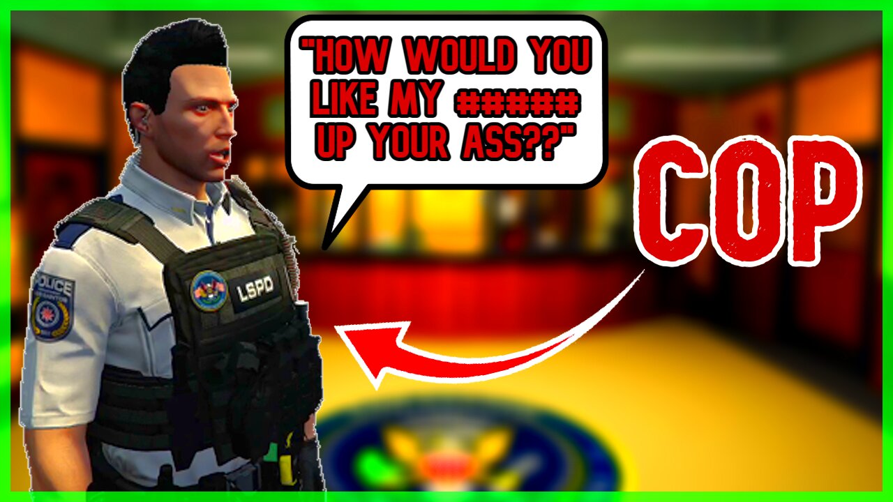 Annoying an angry FiveM cop...