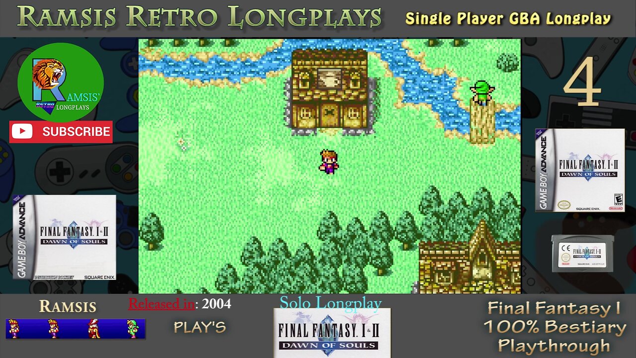 Final Fantasy I : Dawn of Souls | Elfheim & Grinding | 100% Bestiary ...