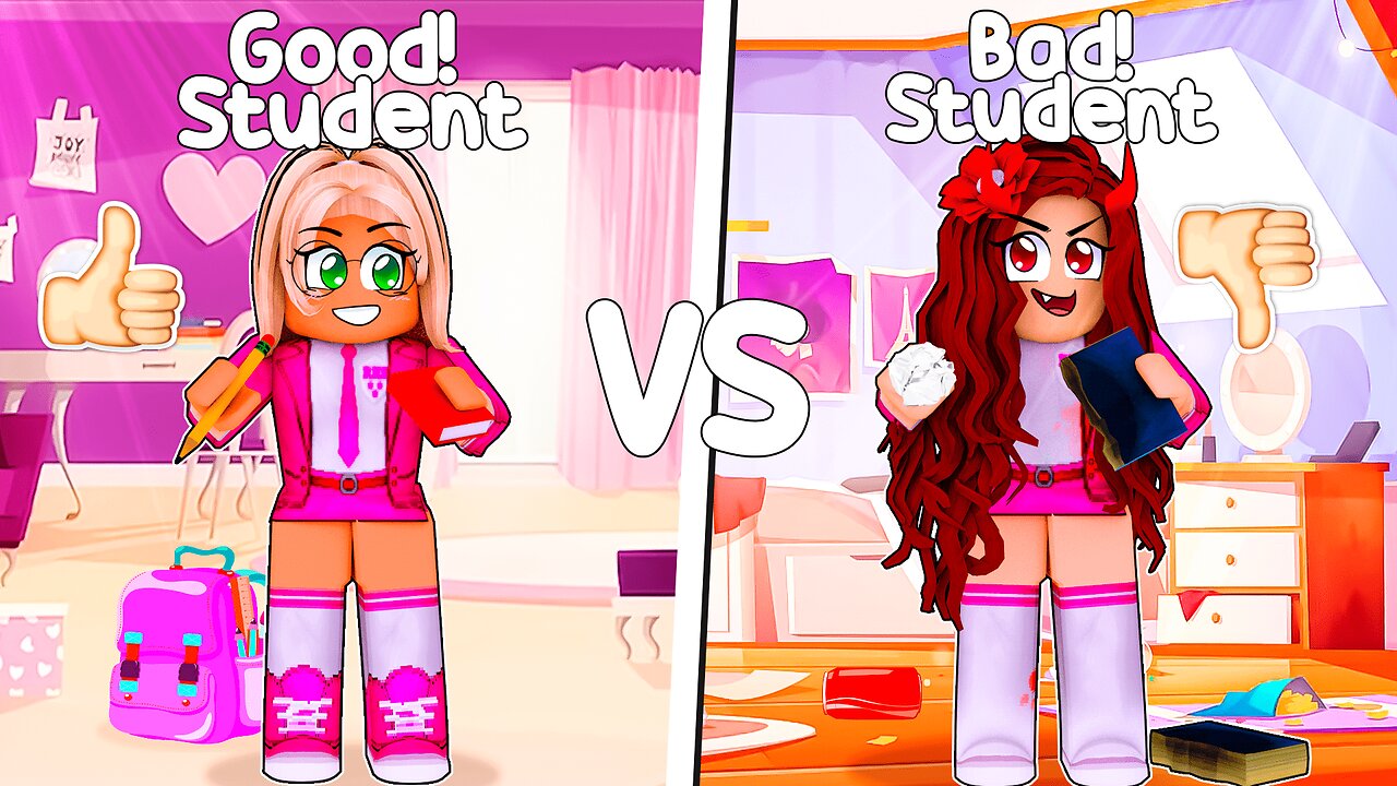 Good Student 😇 Vs Bad Student 😈 🌈 RAINBOW HIGH! LIVETOPIA! LIVETOPIA ...