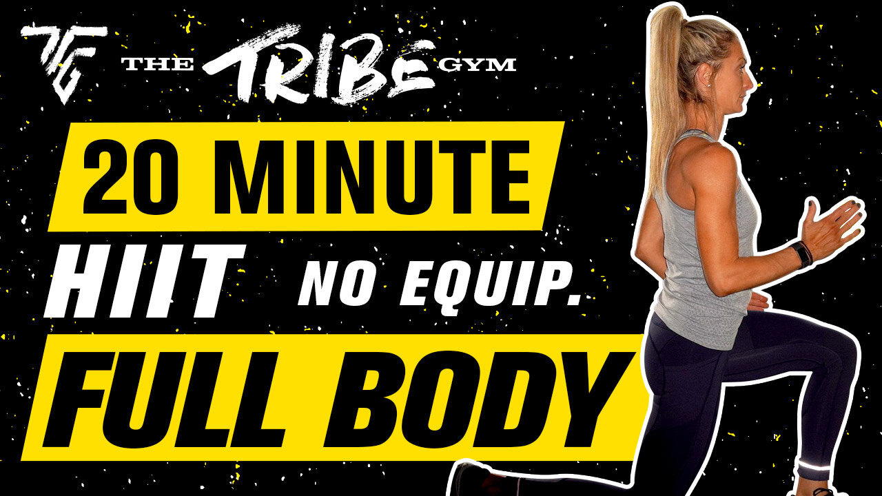 20 Minute HIIT Workout - Episode 7: Full Body - No Equipment