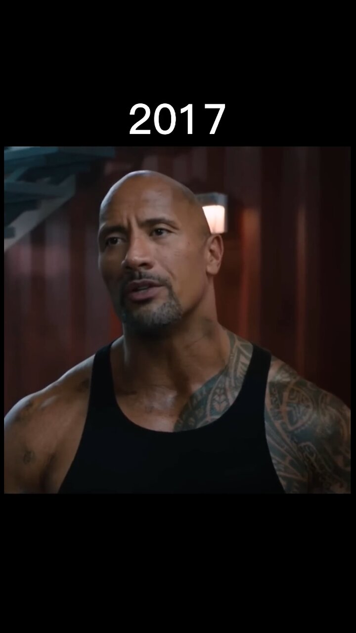 💯 ️Dwayne Johnson Evolution #shorts #motivation #dwaynejohnson