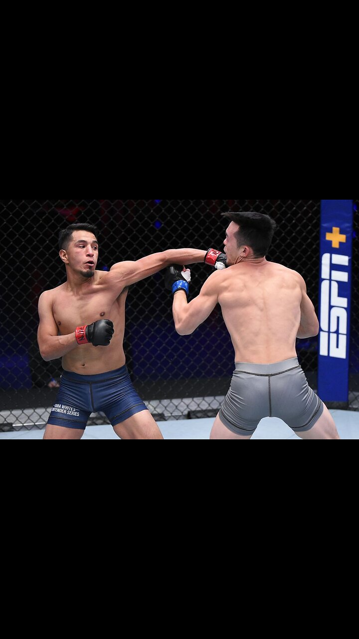 This vicious flurry got Adrian Yanez a UFC contract