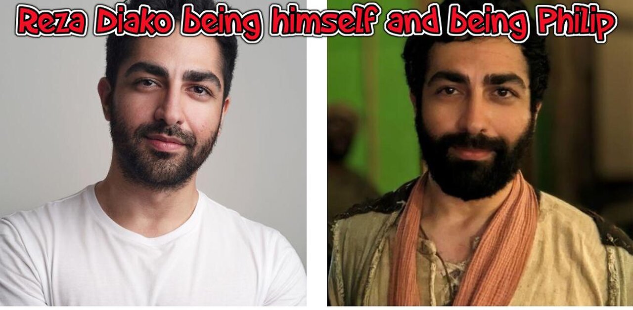 Reza Diako as Philip from the Chosen and himself- he will be the best ...
