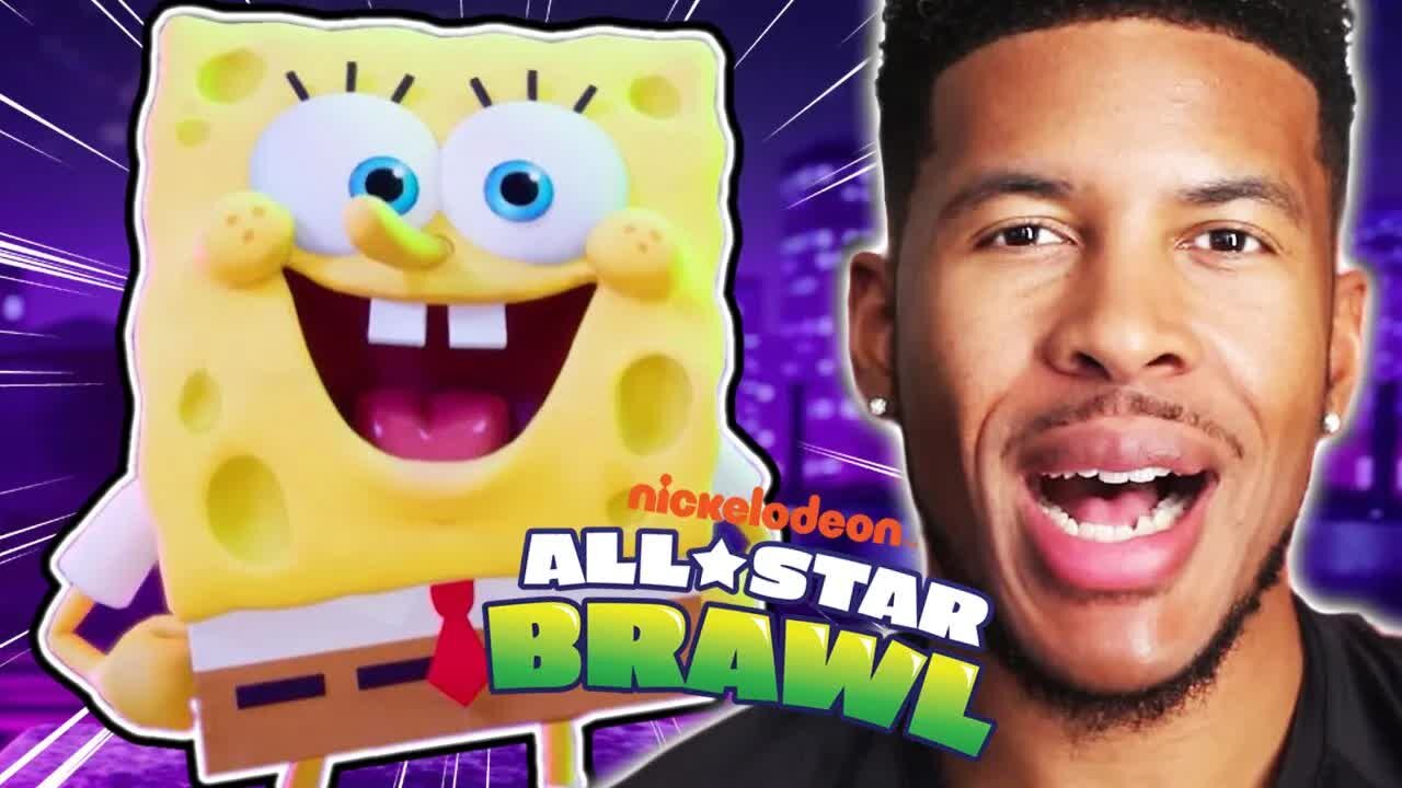 NICKELODEON RIPS OFF SMASH - Nickelodeon All-Star Brawl (REACTION) [Low ...