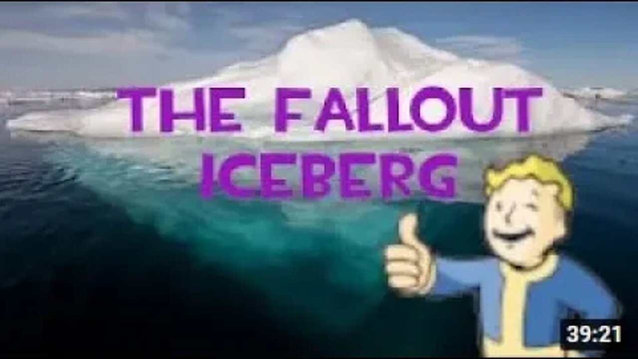 Fallout Iceberg; Exuberantly Explained, Expediently (SpaceGuyOnline ...