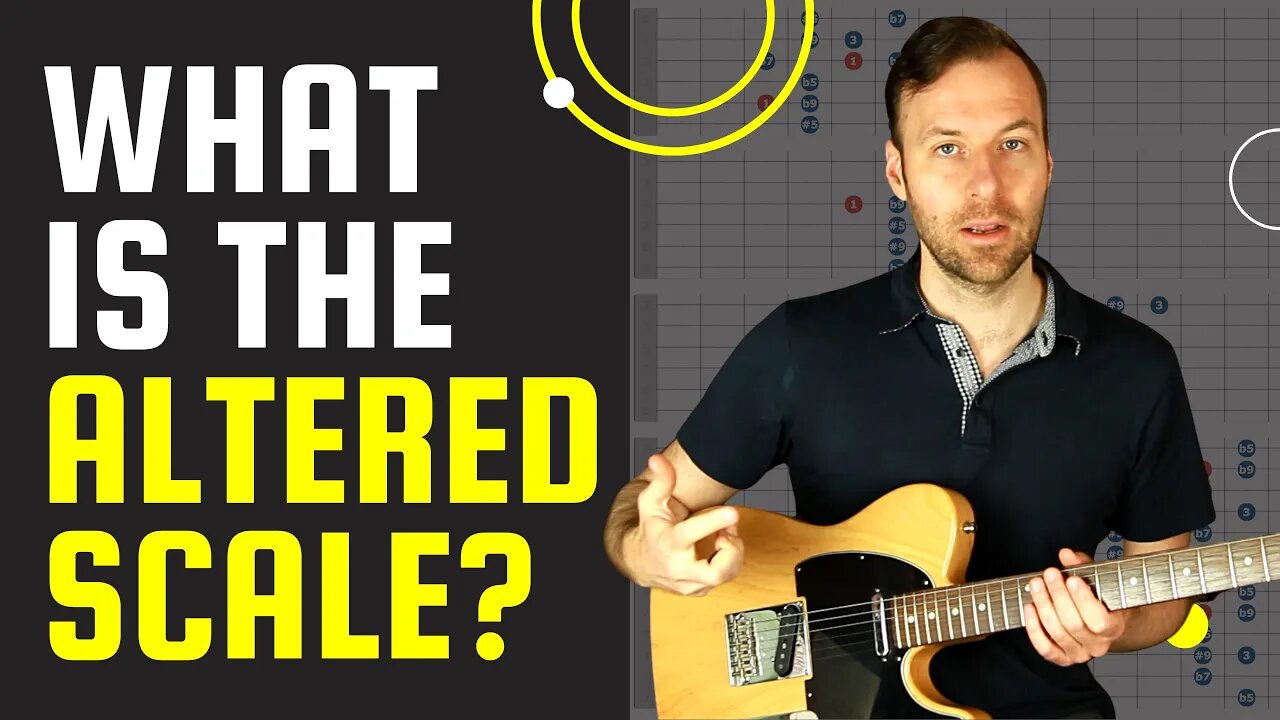 Altered Scales Explained + All 5 altered dominant scale guitar patterns ...