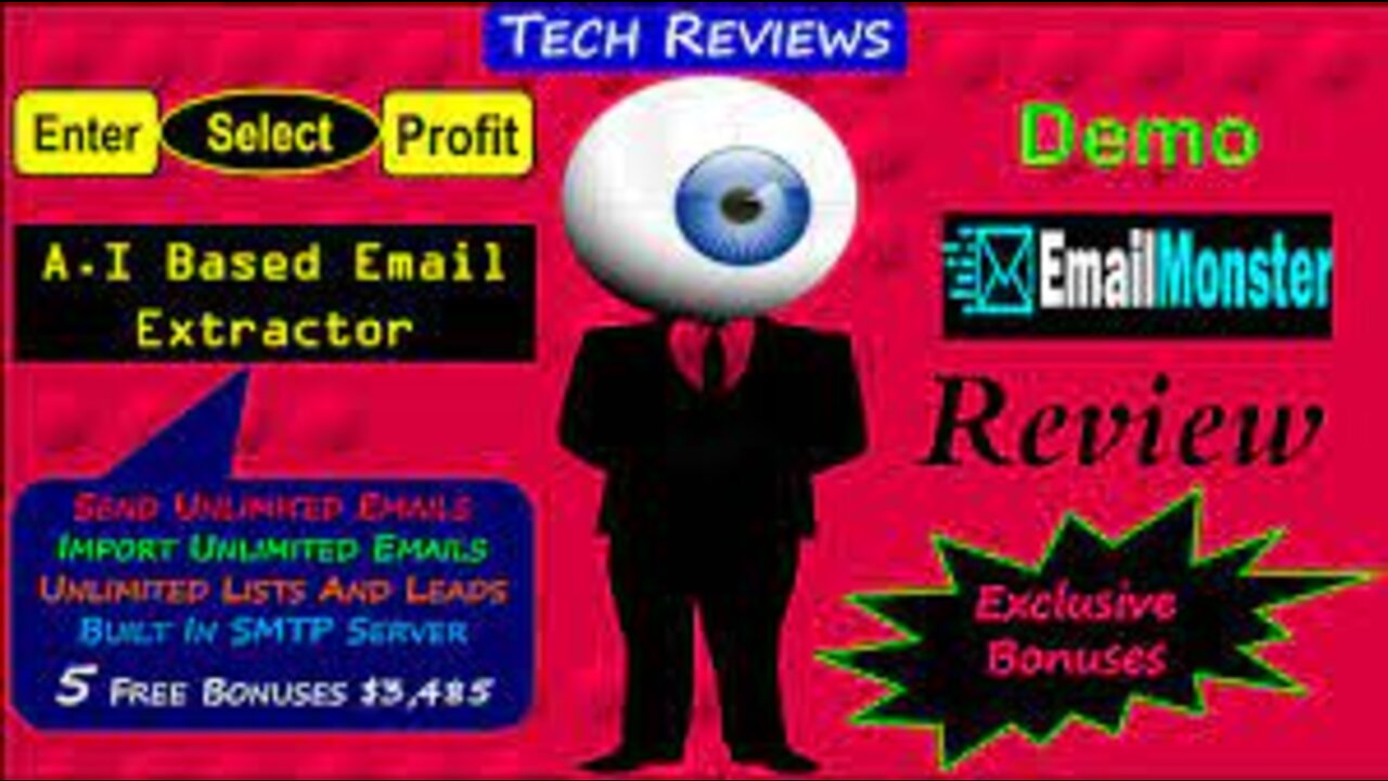 Email Monster World's First A.I Based Email Extractor Finds Most ...