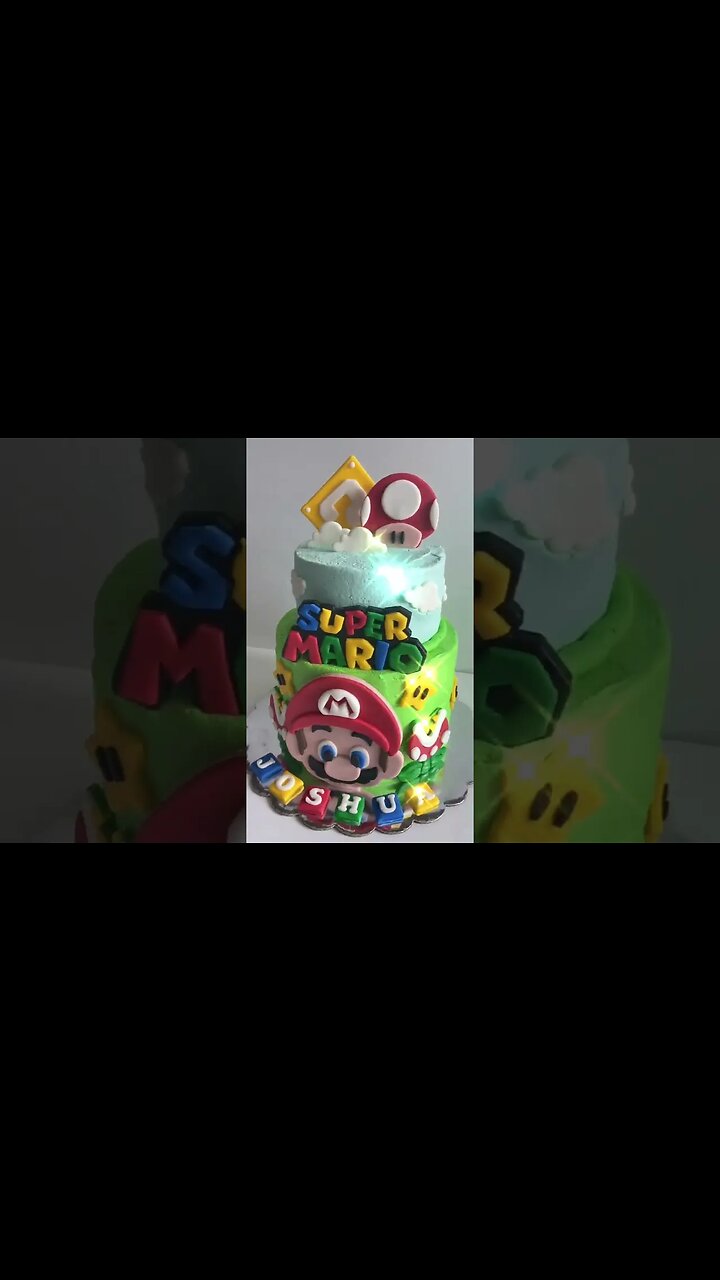 Super Mario Fondant Cake Kit