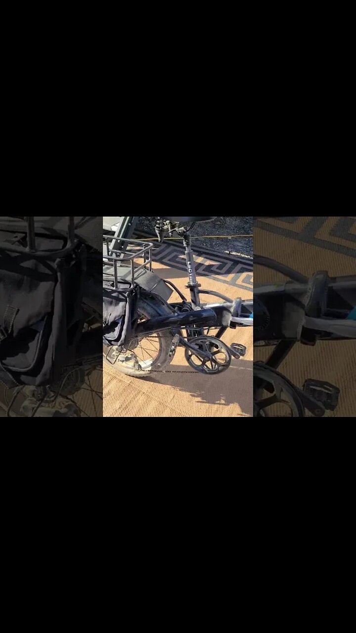 New Pannier (saddle) Bags for the O'l Lectric eBike