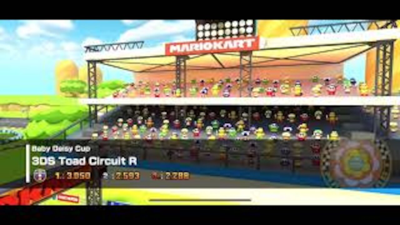 Mario Kart Tour - 3DS Toad Circuit R Gameplay