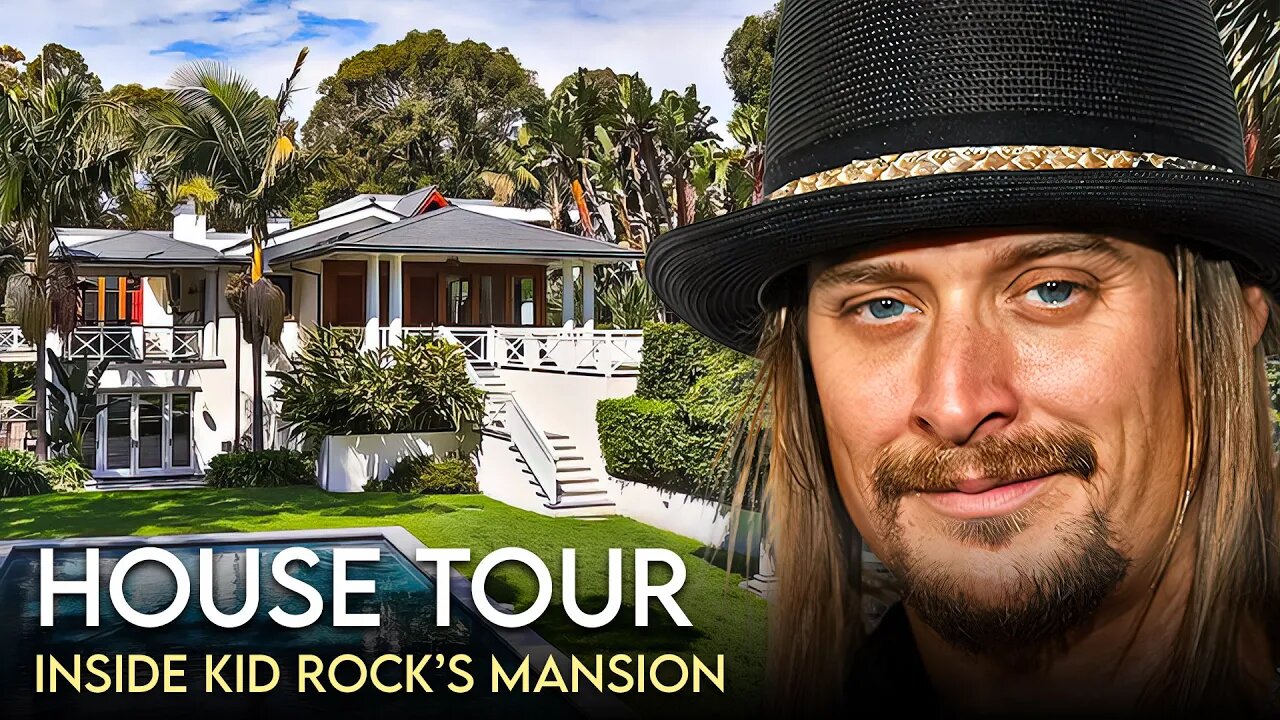 Kid Rock | House Tour | $10 Million Malibu Mansion & More