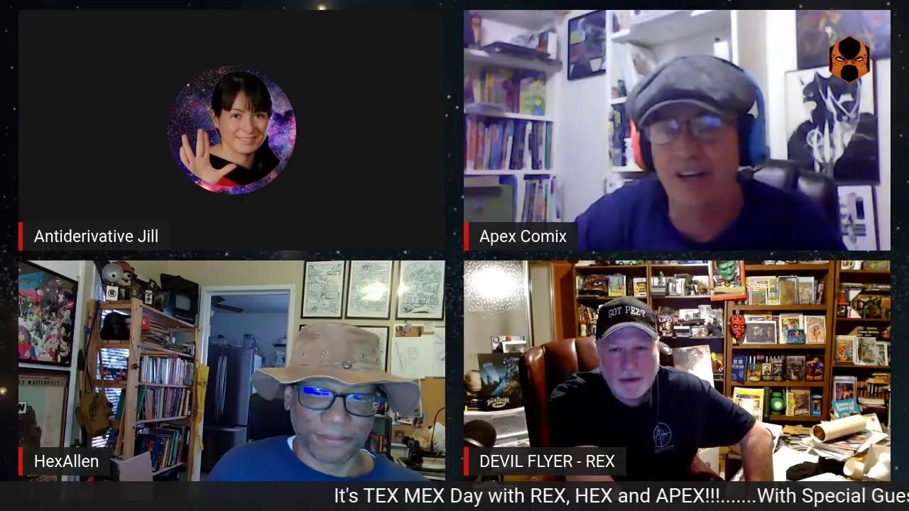 REX, HEX, APEX & TEXMEX SHOW (11) WITH SPECIAL GUEST: Antiderivative ...