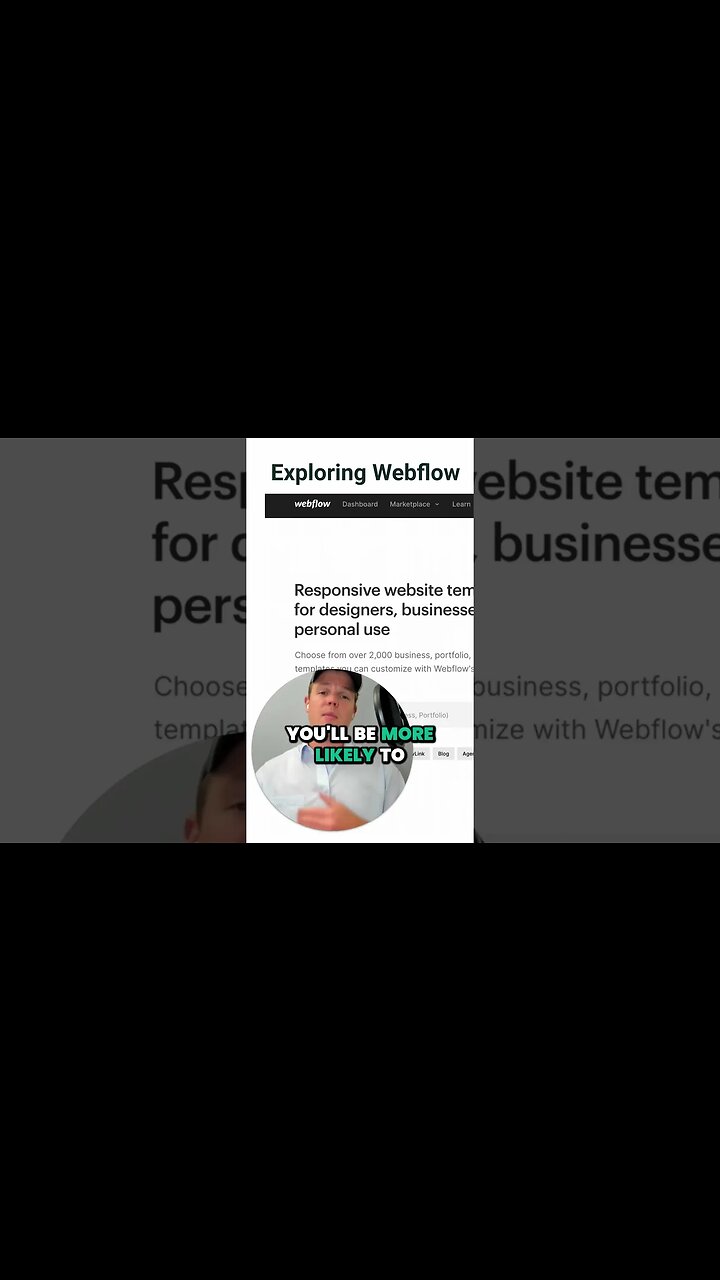 Website Converts with Webflow UI Boost Conversions #business #entrepreneur #newideas