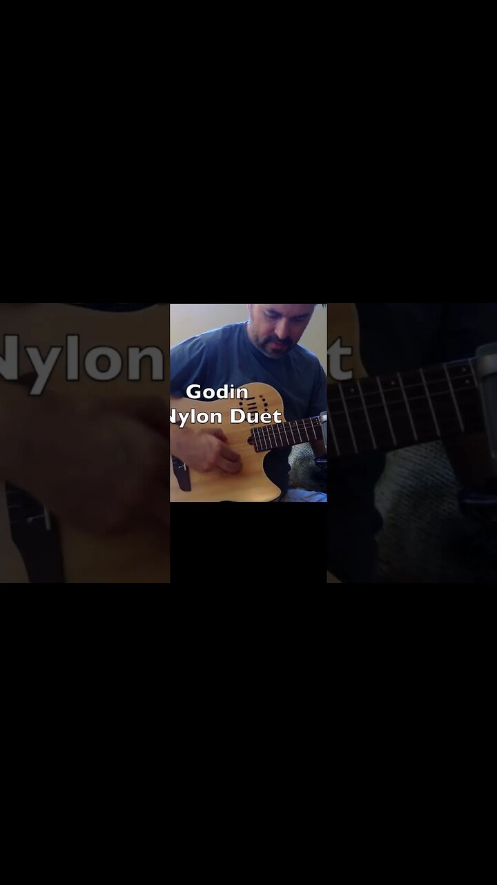 Godin Nylon String Models compared unplugged w Microphone only