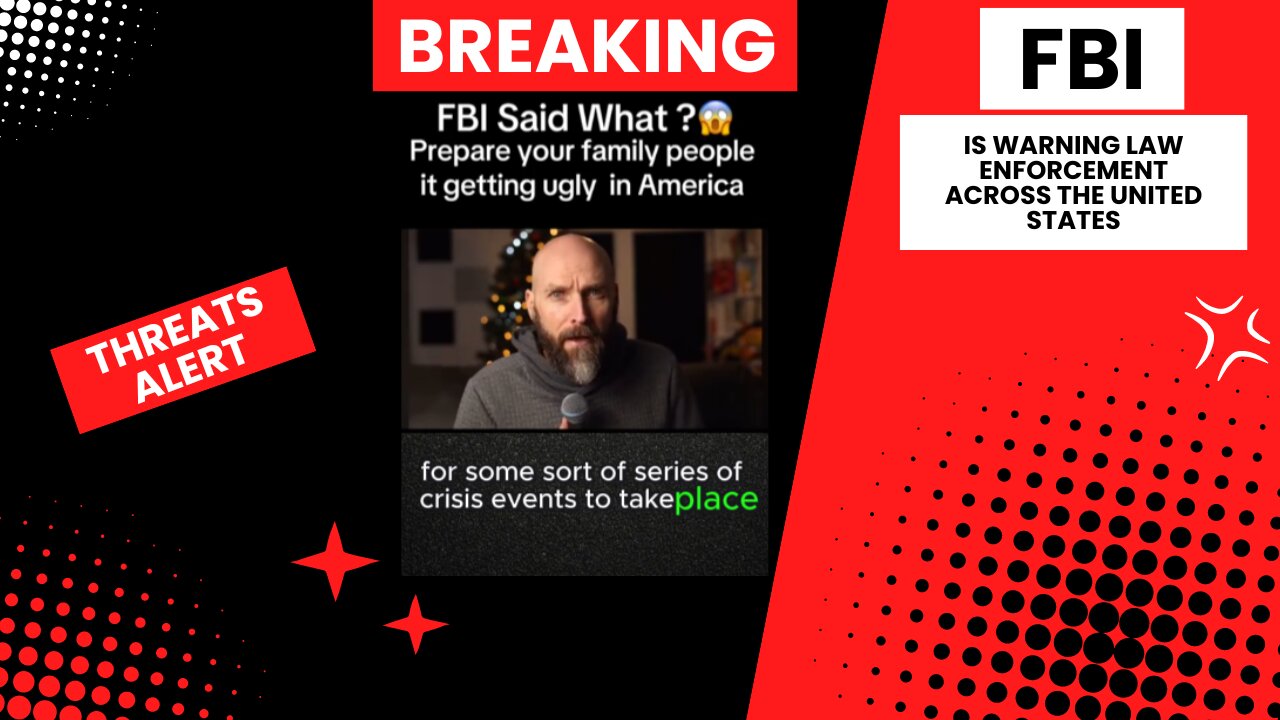 FBI WARNING of threats across the United States