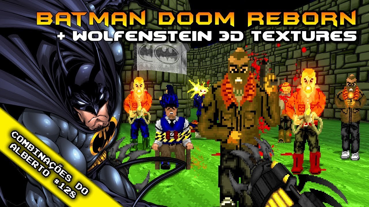 Batman Doom Reborn *UnChained* + Wolfenstein 3D Texturepack for Doom ...
