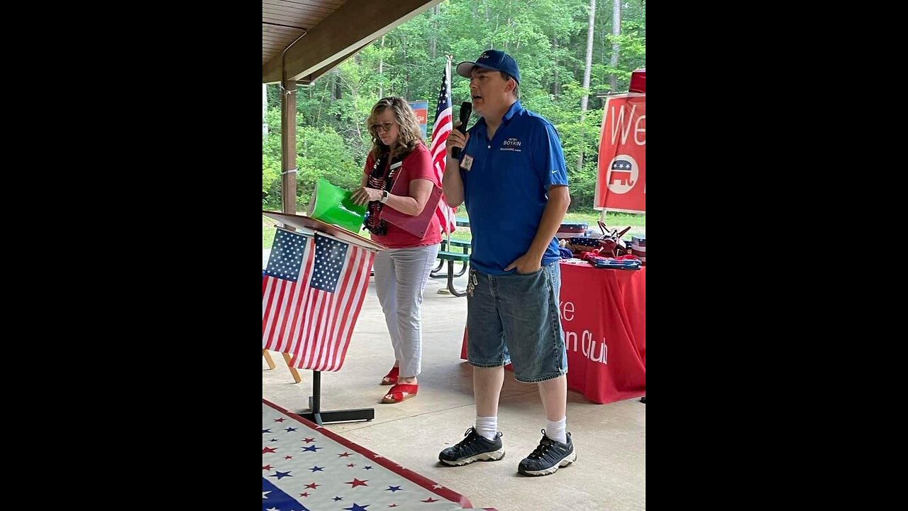 Peter Boykin For North Carolina LT GOVERNOR Speech at Western Cary ...