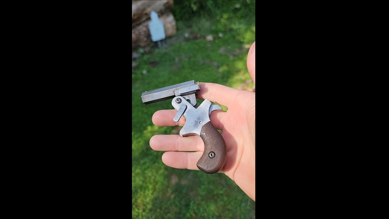 32 S&W Long Derringer Homemade Guns Practical Scrap Metal Small Arms ...