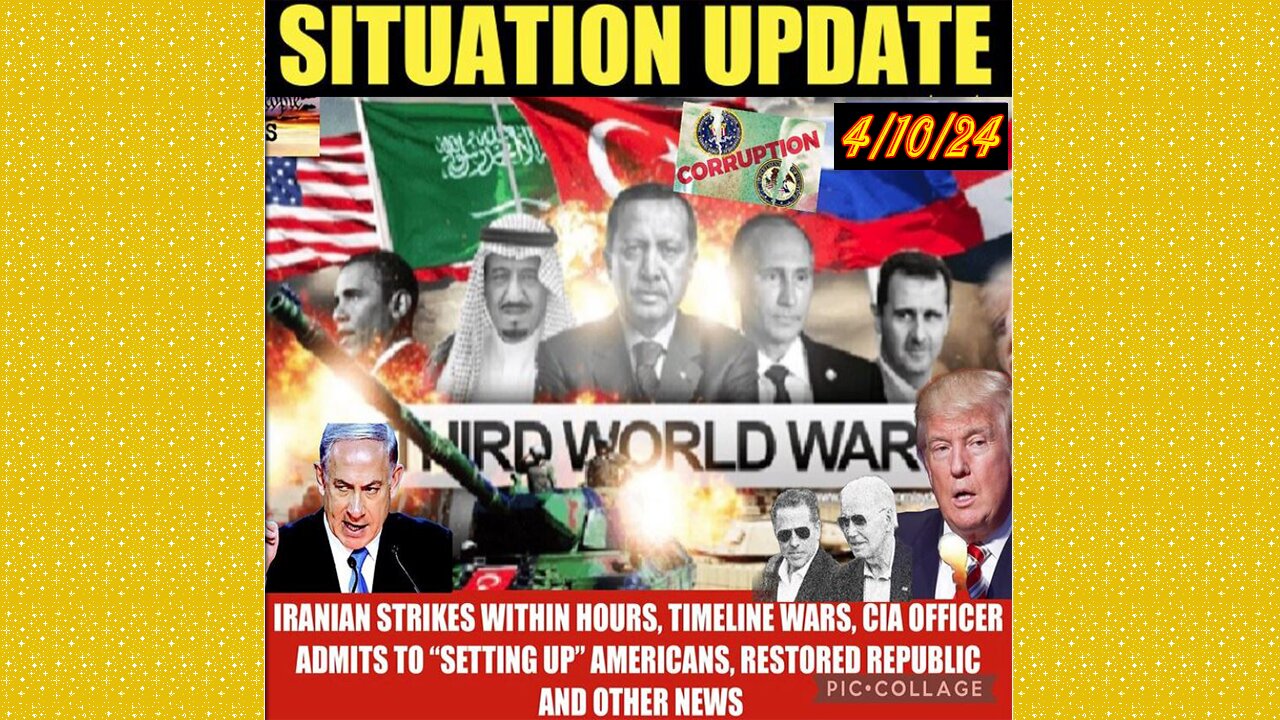 SITUATION UPDATE 4/10/24 - AI System Used To Bomb Gaza, Gcr/Judy ...