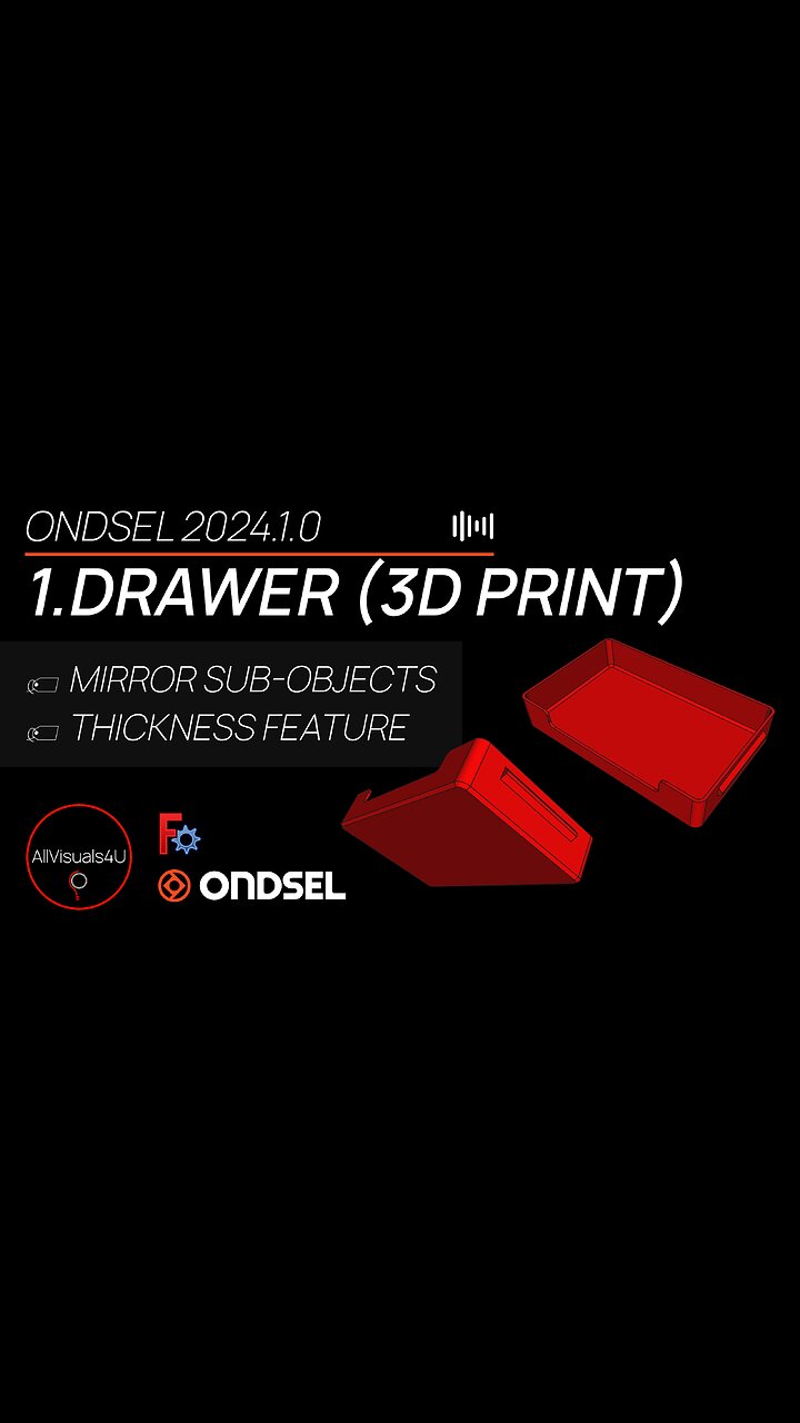 🗃 Ondsel Tutorial - Design This Drawer - FreeCAD Part Design - FreeCAD ...
