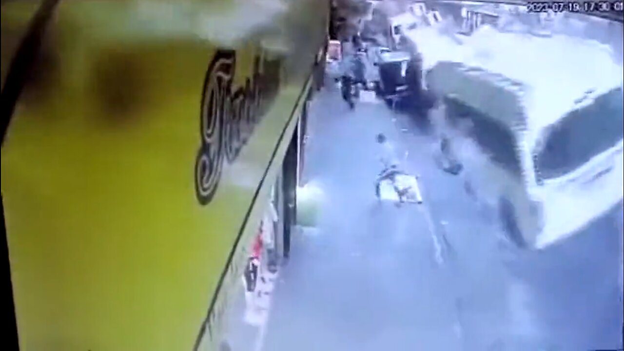 Underground Explosion In Johannesburg, South Africa Friday