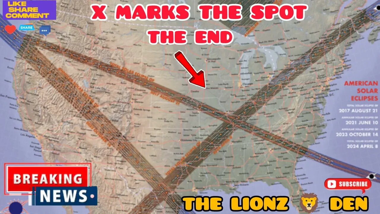 ⚔️ ☀️ SIGNS IN THE SUN: "PATH OF THE RING OF FIRE ECLIPSES FROM 2017 TO ...