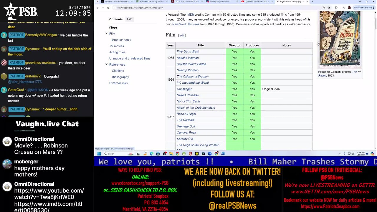 2024-05-13 00:00 EDT - Salty Sundays: with Salty Crystal