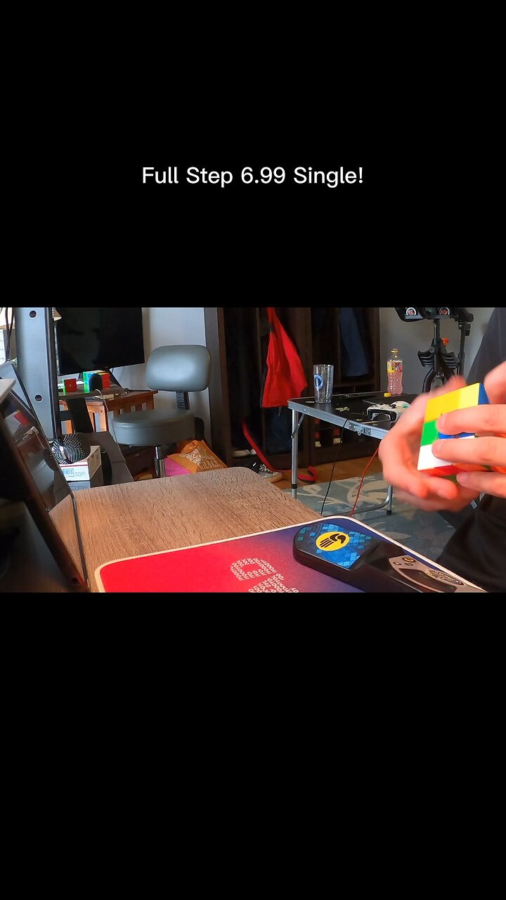 6.99 Fullstep Rubik’s Cube Solve!
