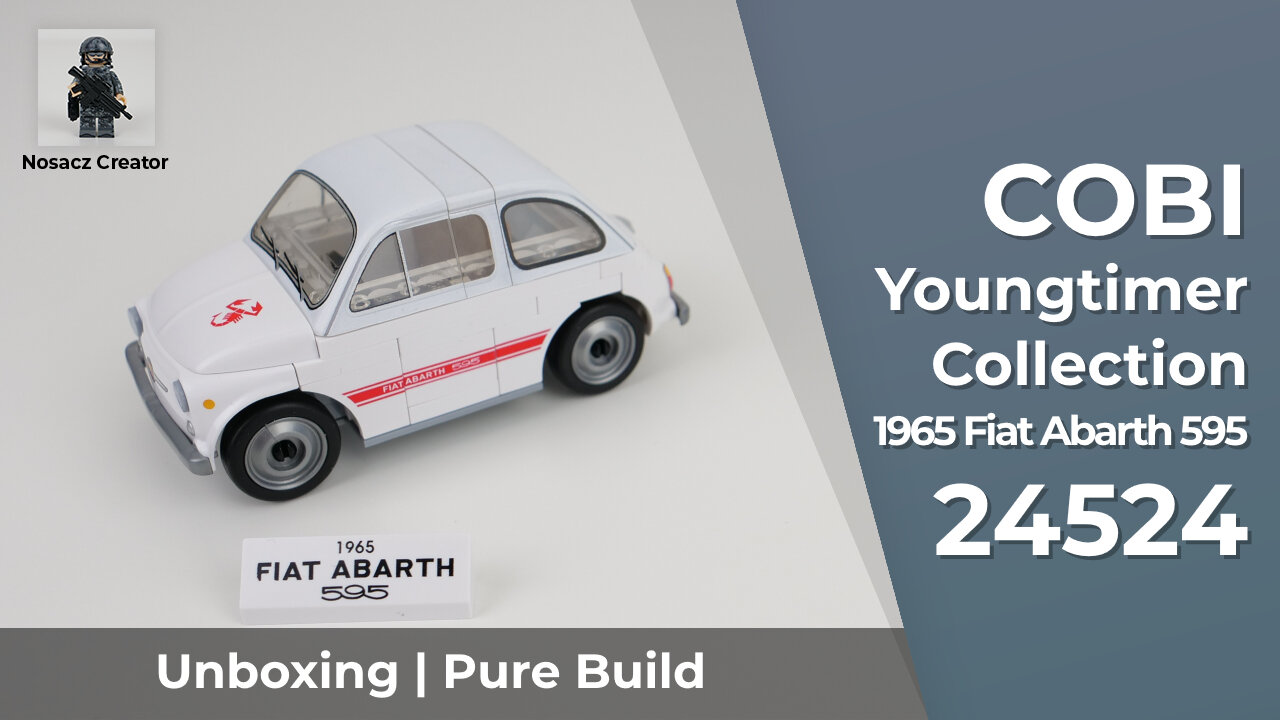COBI Youngtimer Collection | 24524 --- 1965 Fiat Abarth 595 ...
