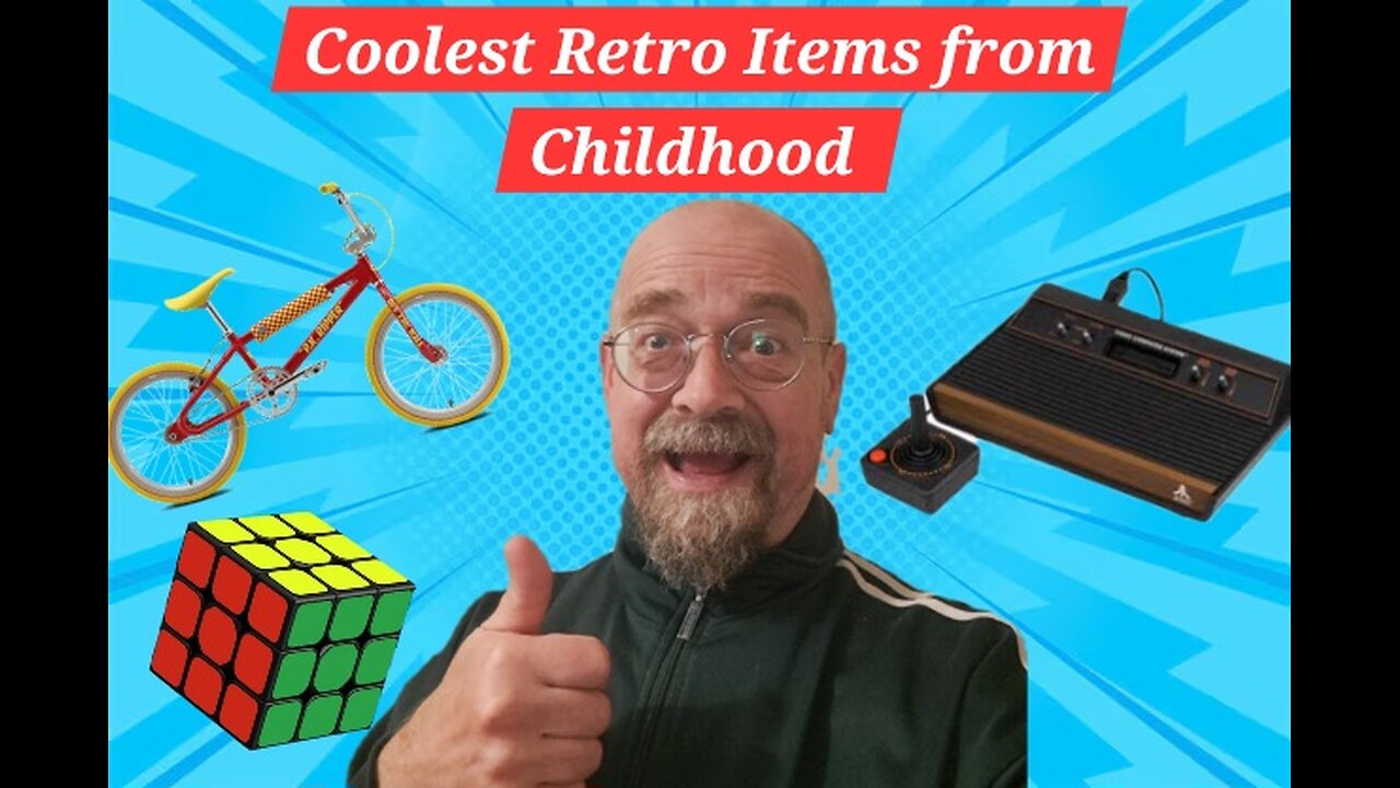 Coolest Retro Items from Childhood