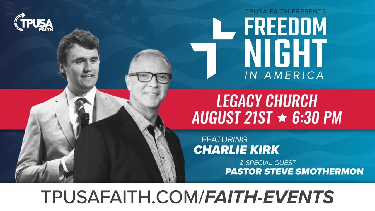 TPUSA Faith presents Freedom Night in America with Charlie Kirk and ...