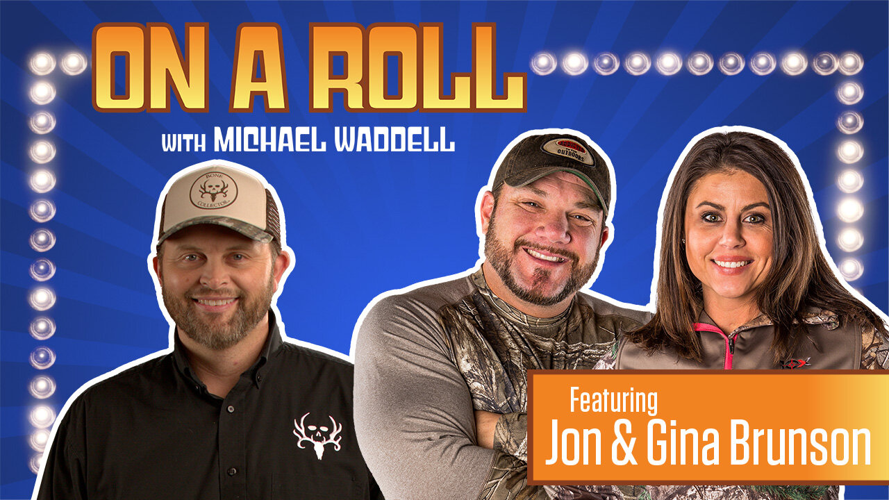 Jon And Gina Brunson Draw An Elk On A Roll With Michael Waddell