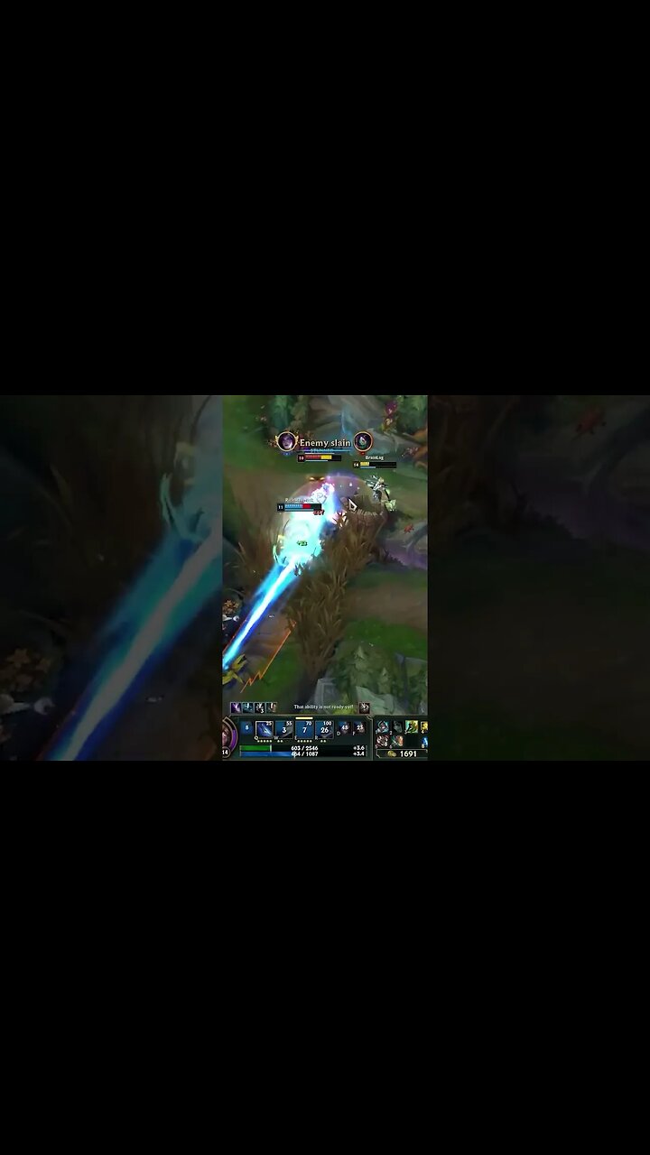 Highlights of League of Legends | Easy Triple Kill with Camille!