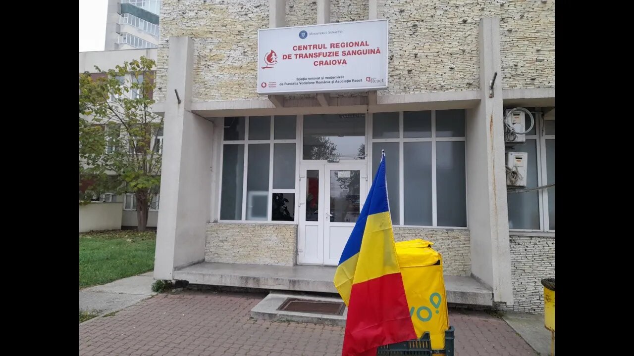 Let's donate blood! Romania, Craiova #NevaccinatDonezSangeCurat #GlovoLife