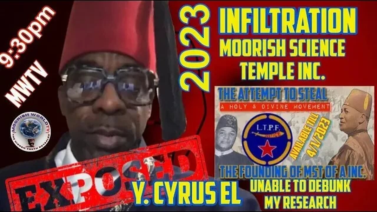Informants Infiltration of The Moorish Science Temple from 1927 to 2023 ...