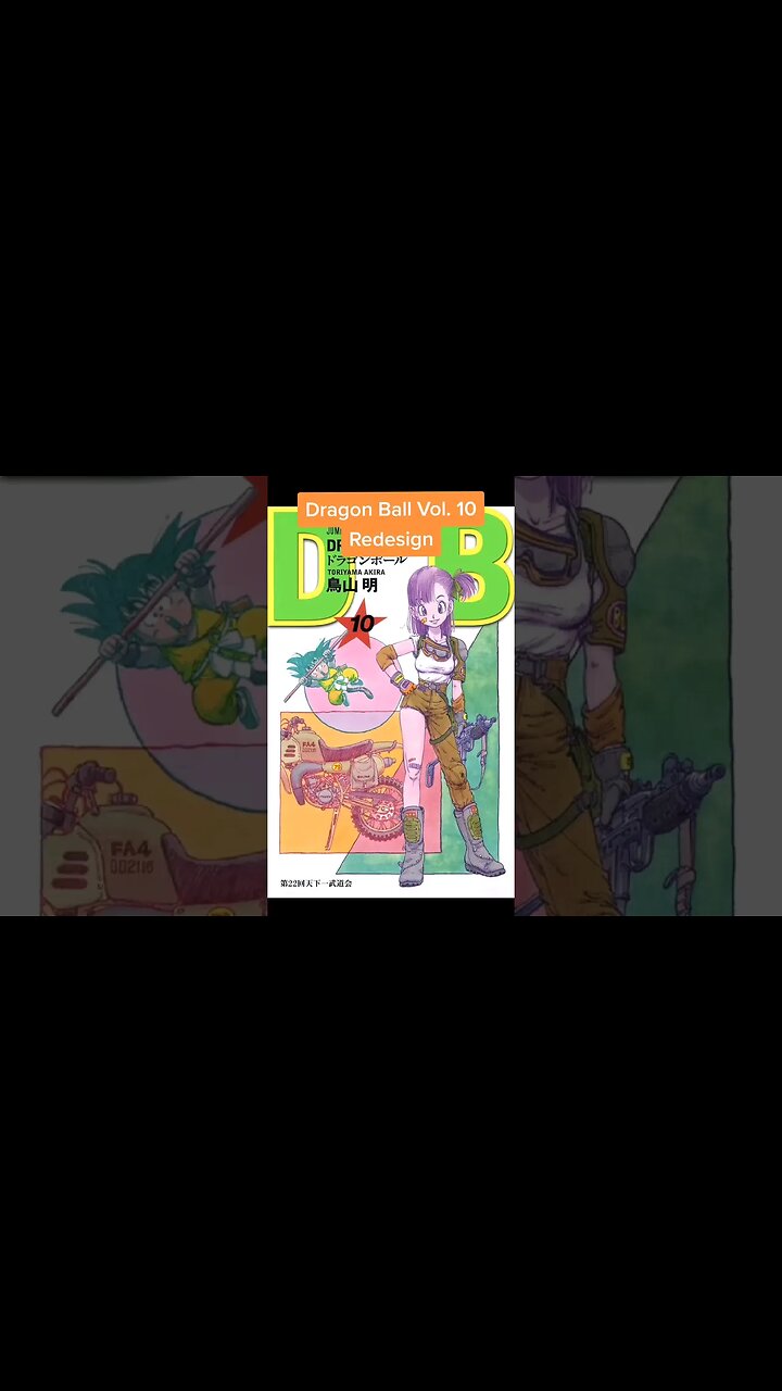 Dragon Ball Vol. 10 Redesign