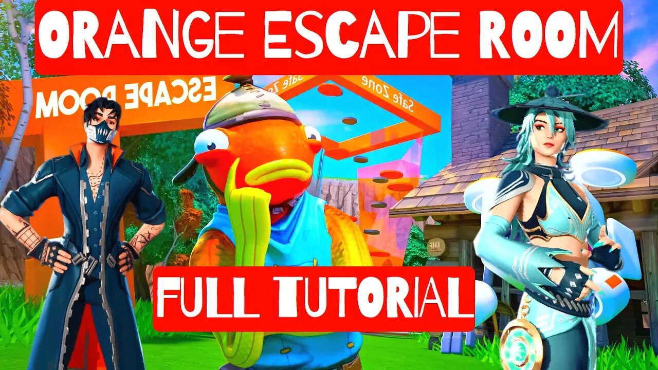 SOLUTION ESCAPE ROOM - ORANGE / JALF X ORANGE