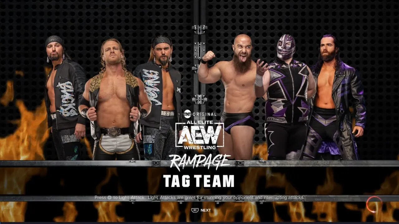 AEW Rampage Dark Order vs The Elite