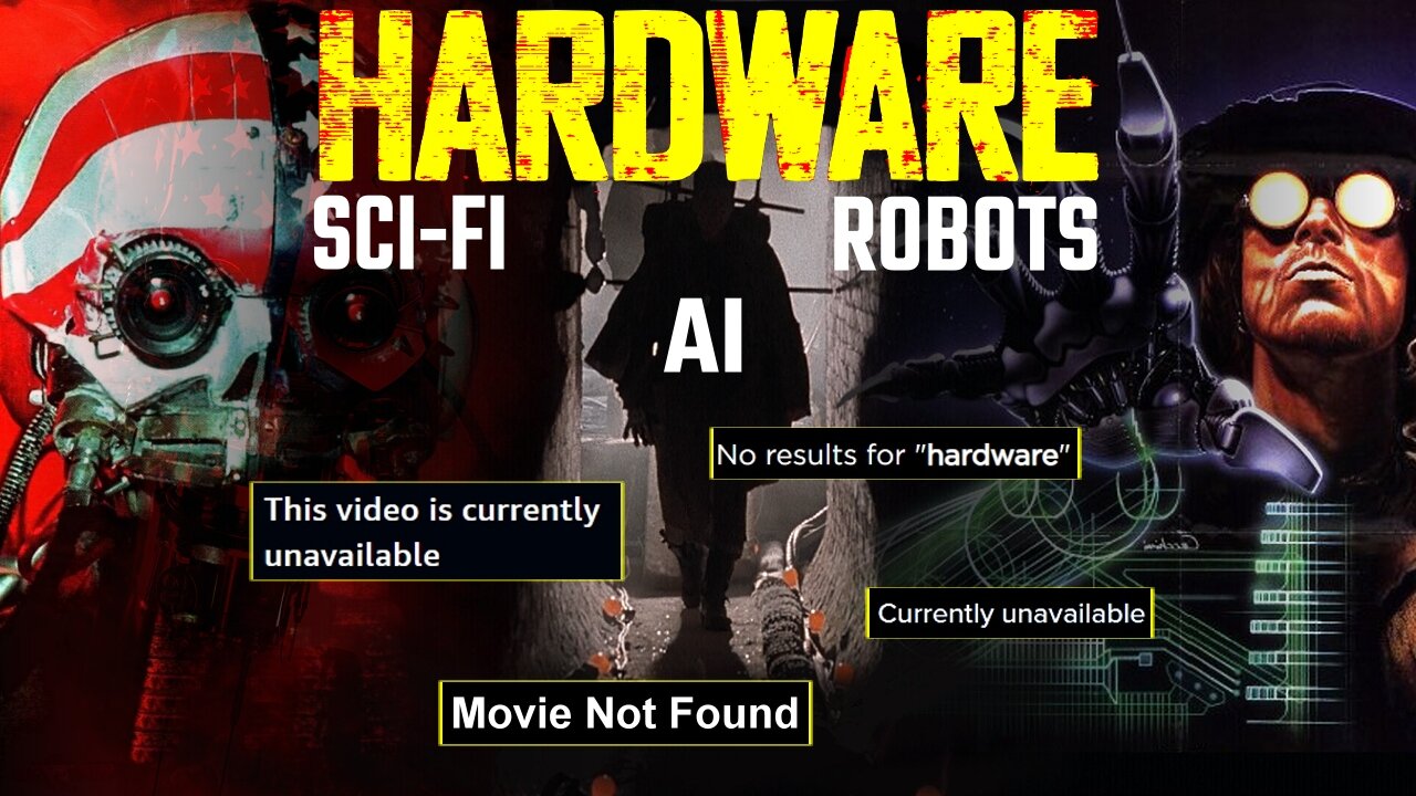 HARDWARE (1990) Sci-Fi AI Horror Film About A Rogue Robot PULLED From ...