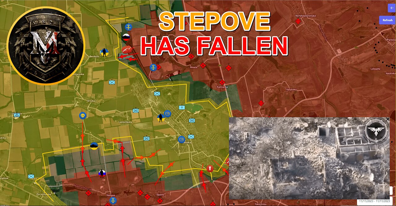The Russians Entered Stepove And Repelled Ukrainian Counter Attacks ...