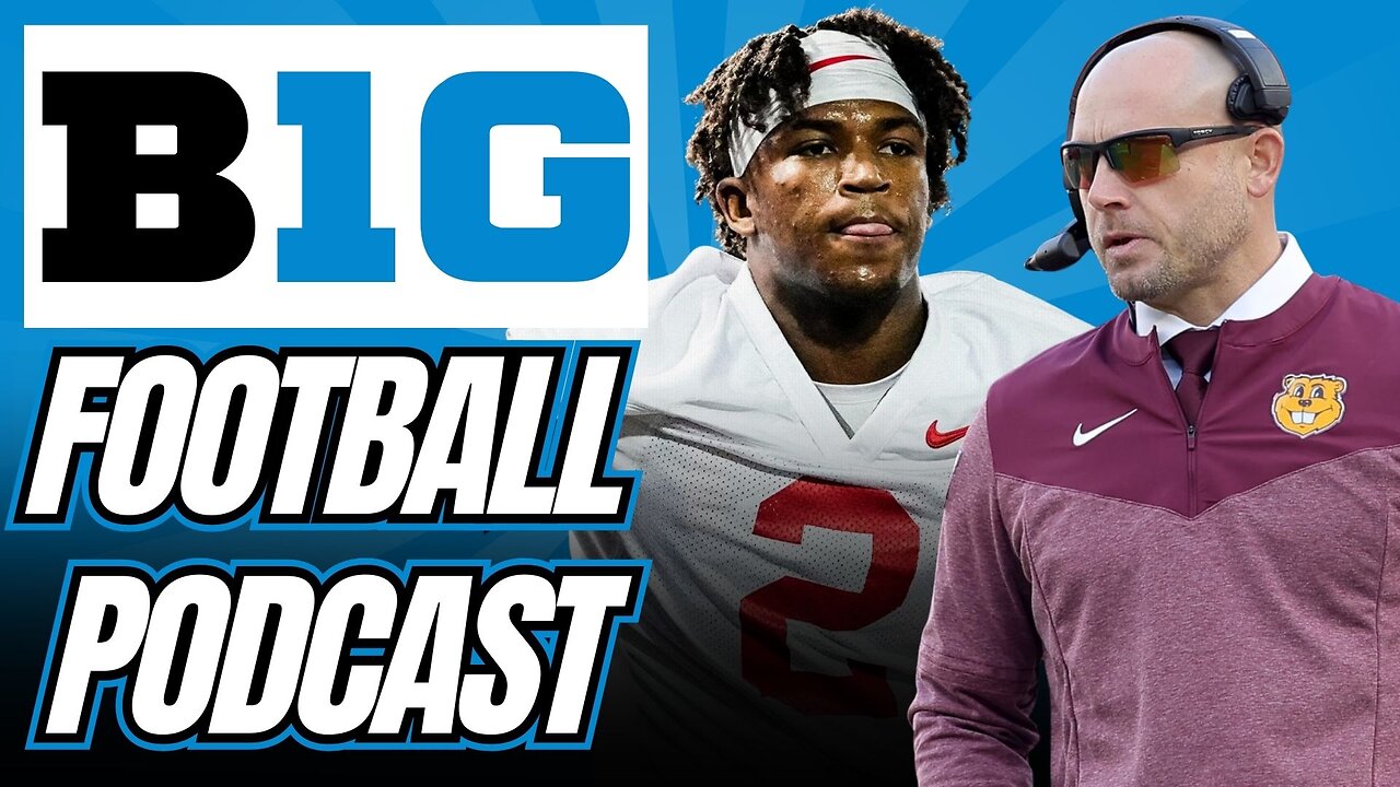 THE BIG TEN HUDDLE: Conference Naming Rights | B1G OPOY | RB Rankings ...