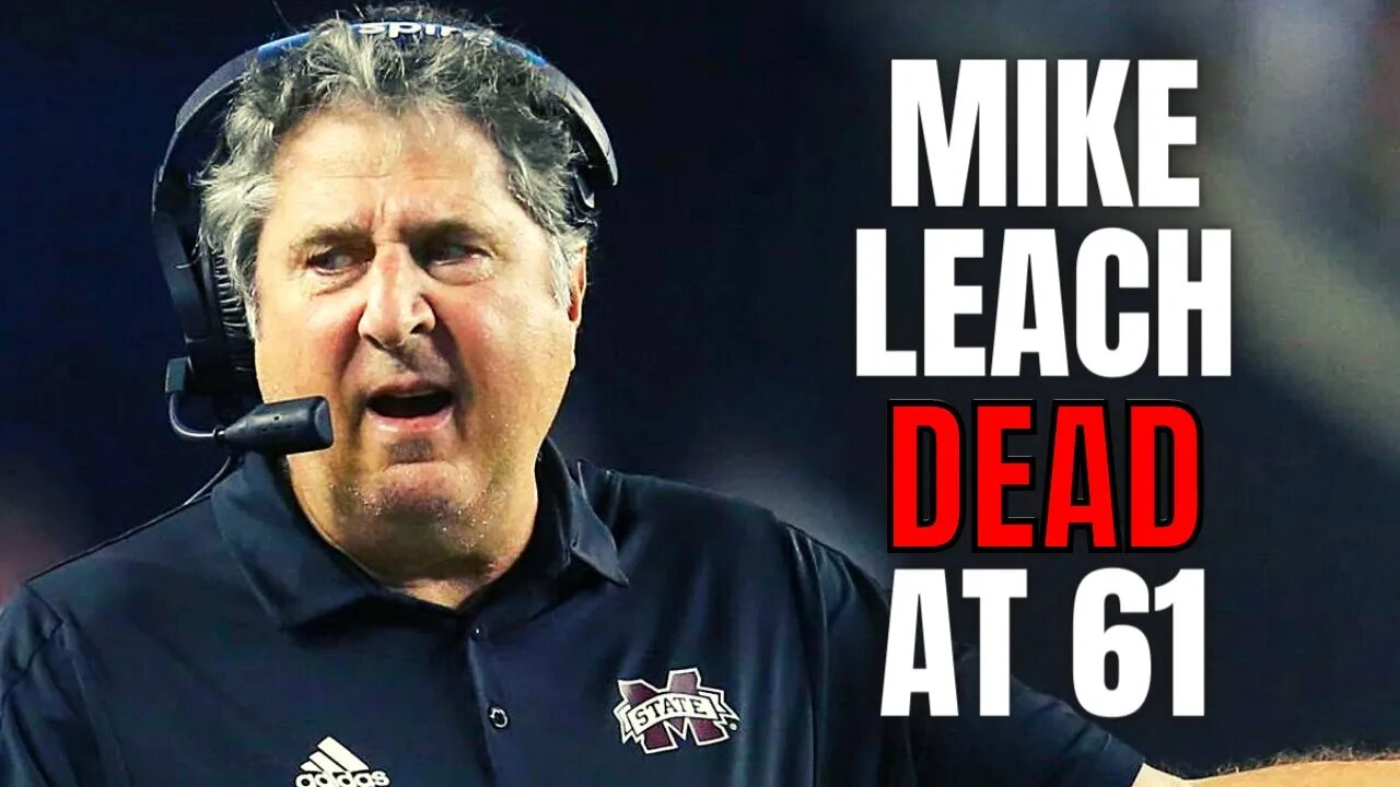 Mississippi State Head Coach Mike Leach Dies At Age 61 | College ...