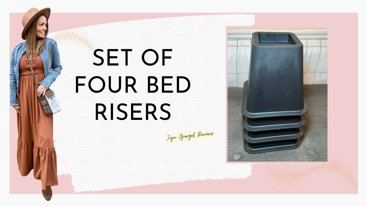 set of four bed risers review