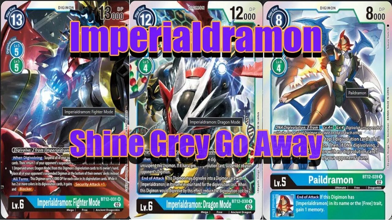 We Build Our First Digimon TCG Deck. Here's Why. imperialdramon Board ...