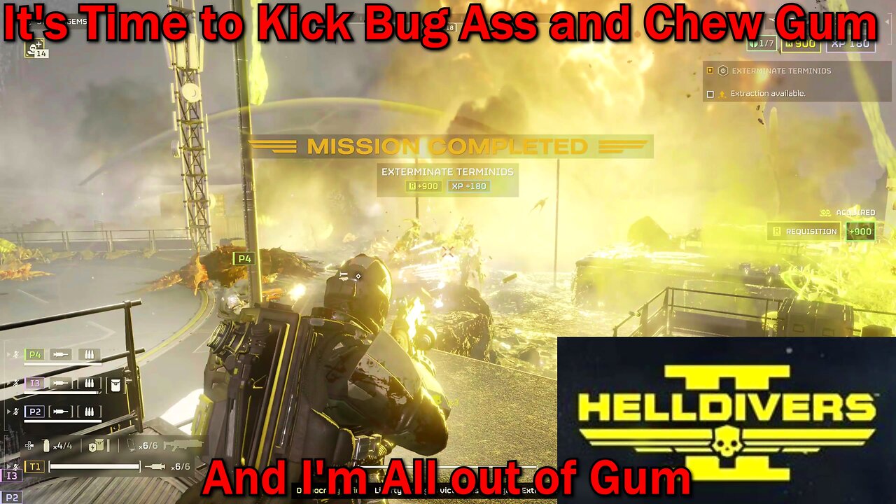 Helldivers 2- Helldive Difficulty- Terminids- Victory!- Survive the ...