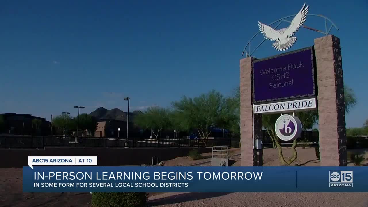 Cactus Shadows High School to begin in-person classes Wednesday ...